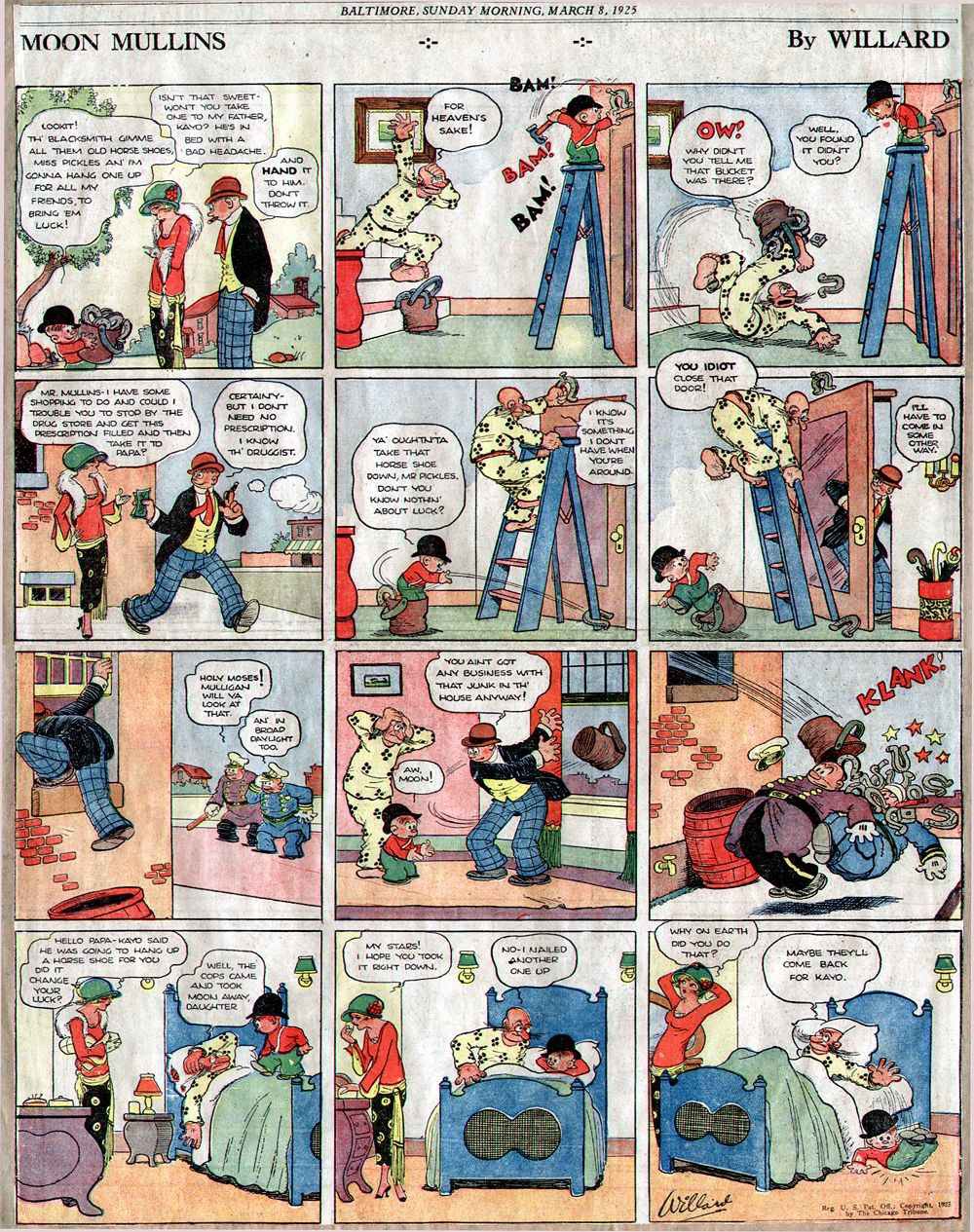 Moon Mullins On the Margins – Panels & Prose