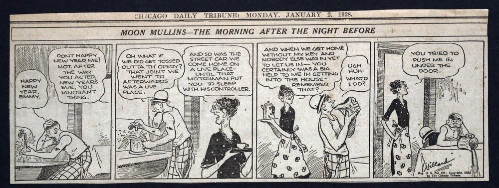 Moon Mullins On the Margins – Panels & Prose