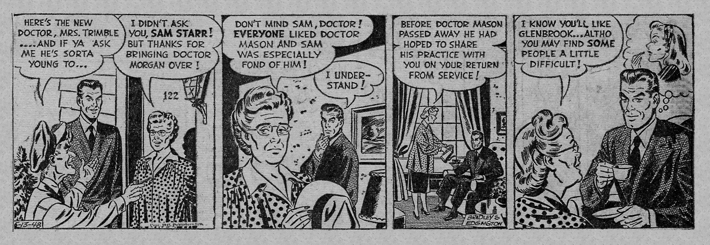 Doc Hero: Rex Morgan, M.D. Is Here to Help – Panels & Prose