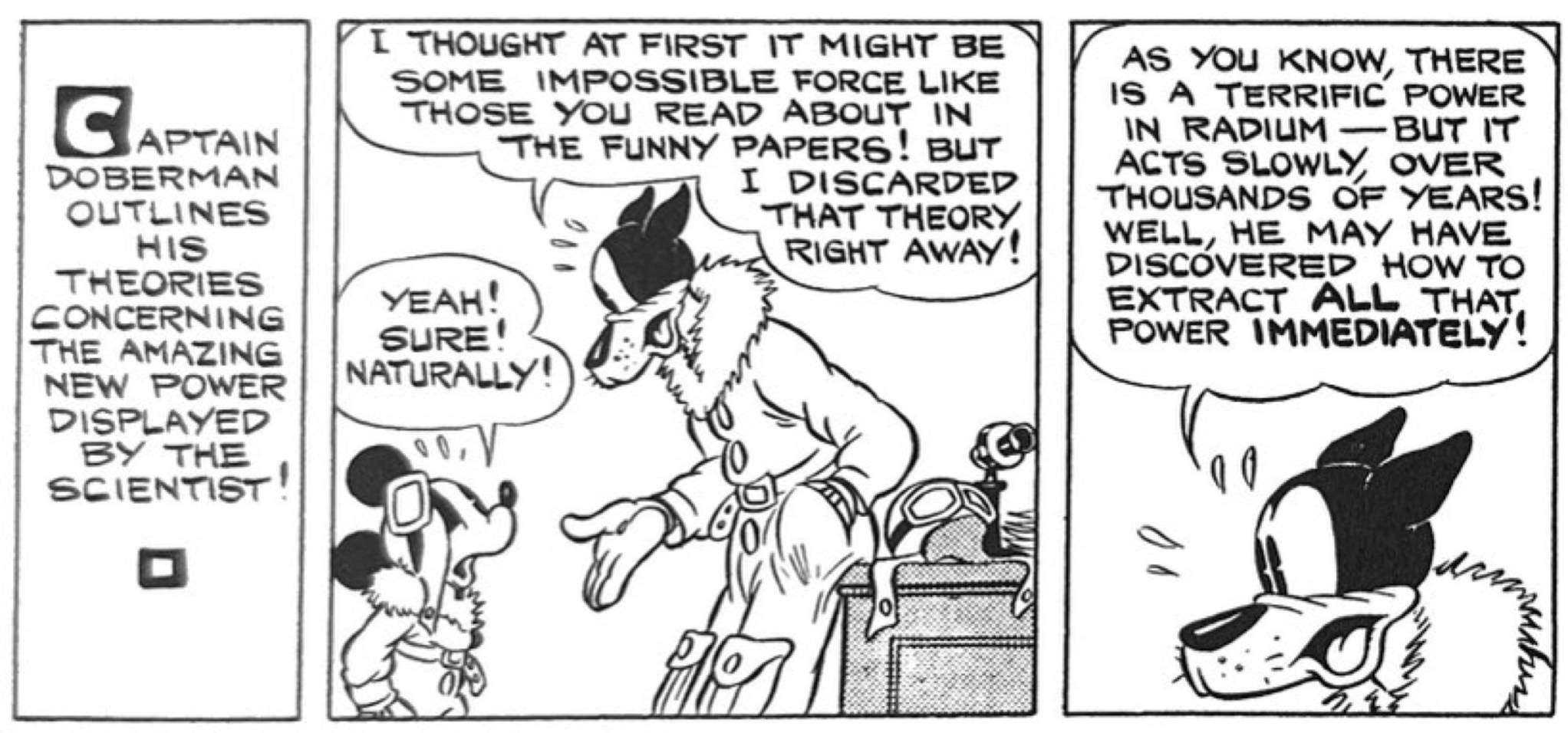 Gottfredson’s Mickey: The Art and Science of Action – Panels & Prose